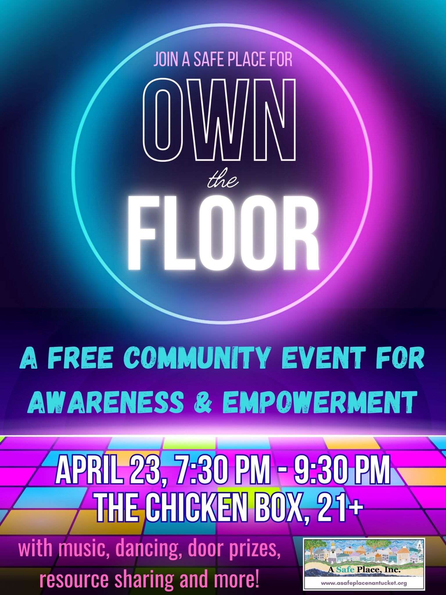 OWN THE FLOOR 2026 - A Safe Place, Inc